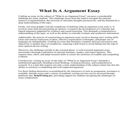 What Is A Argument Essay.pdf