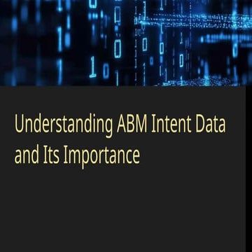 What Is ABM Intent Data and Why It Matters Now More Than Ever.pptx