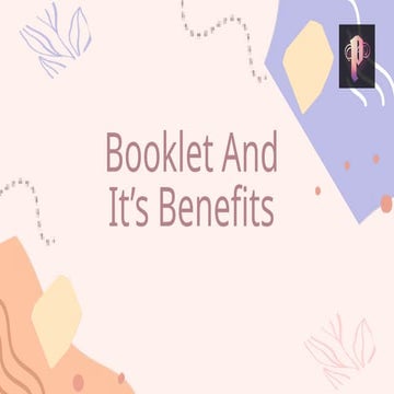 What Is A Booklet And How Can It Benefit Your Business.pptx