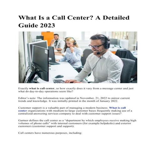 What Is a Call Center.docx