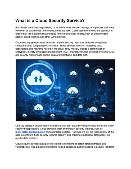 Infrastructure Security in Cloud Computing: Essential Tools and Techniques | PPT