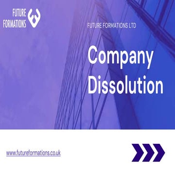 What is a company dissolution | PPTX