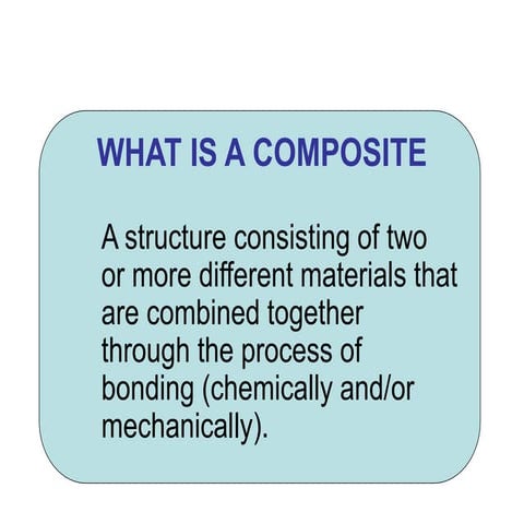 WHAT IS A COMPOSITE.ppt | Free Download
