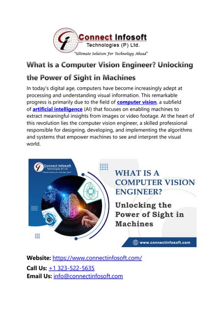 Computer vision ppt | PPT