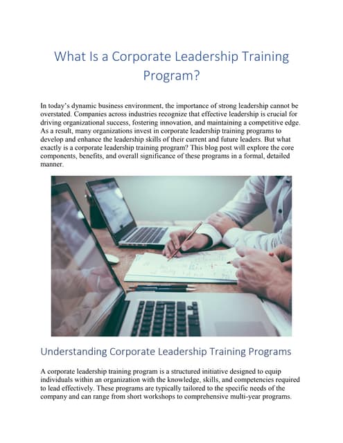 Leadership Development | PPT