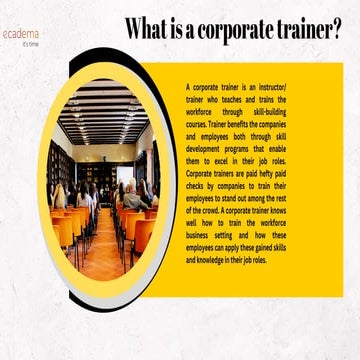 What is a corporate trainer.pdf