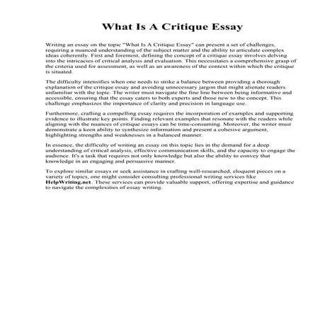 Example Of Critique Essay.pdf