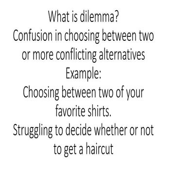 What is a dilemma(2) (2) | PPTX