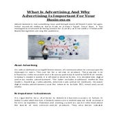 What Is Advertising And Why Advertising Is Important For Your ...