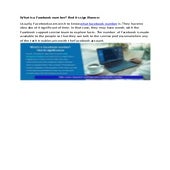 What is a Facebook number Find its significance.pdf | Social Networking ...