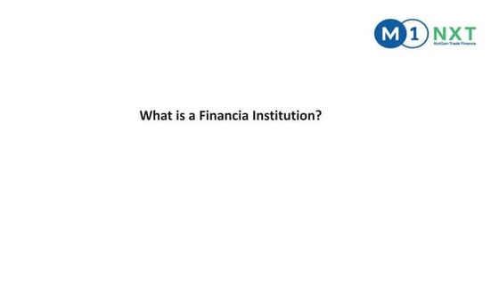 Banks And Financial Institutions.pptx finance students | PPT
