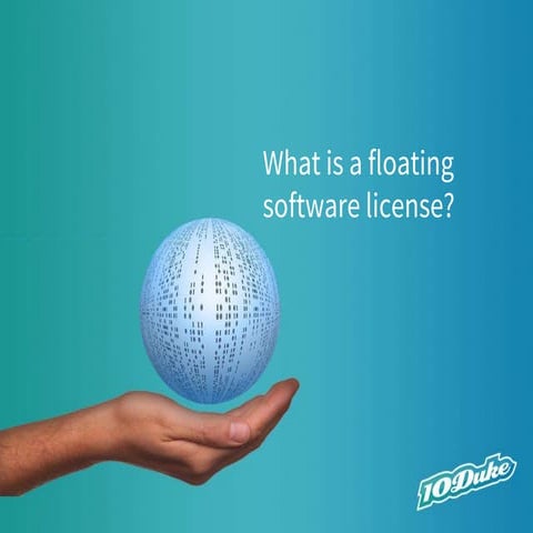 What is a floating software license | PPTX
