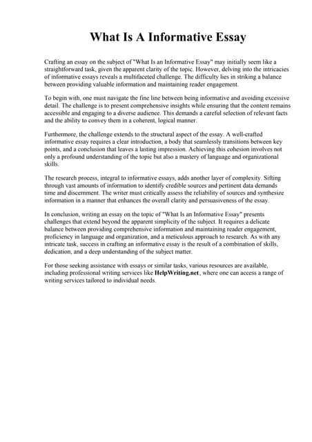 Sample Informative Essay Examples.pdf