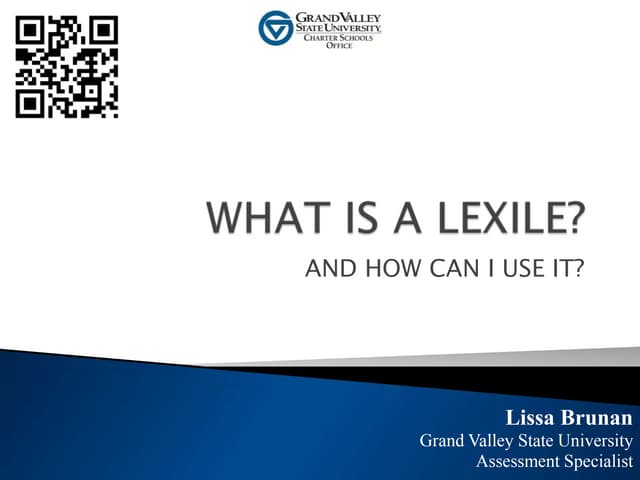 Lexile | PPTX