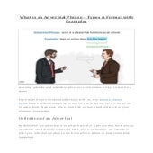 What is an Adverbial Phrase Types & Format with Examples.pdf