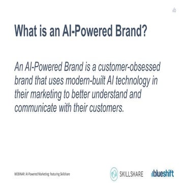 What is an AI-Powered Brand? | PPTX | Marketing and Advertising | Business