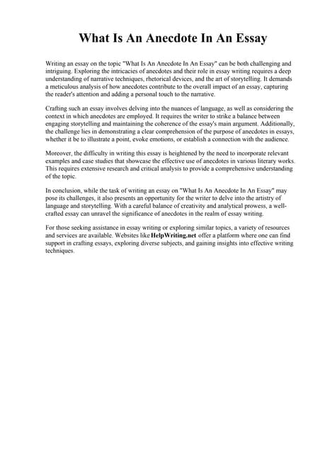 Fiction Essay Examples.pdf | Fiction | Books and Literature