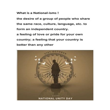 What is a Nationalism? | PDF