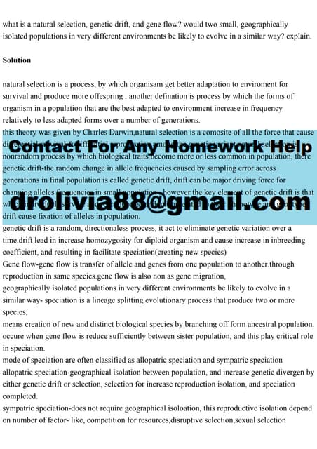 Speciation Contents History Key Components Of The Concept Of Speciation Modes Of Speciation