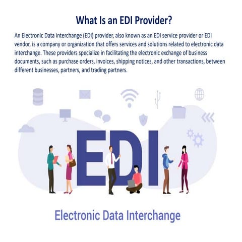 What Is an EDI Provider? | PPTX