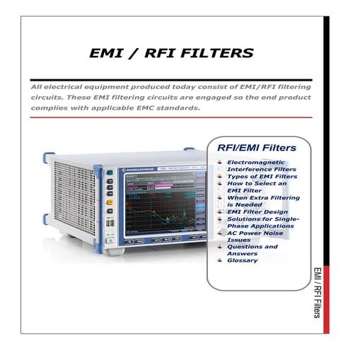 EMI Filter and RFI Filters | PDF