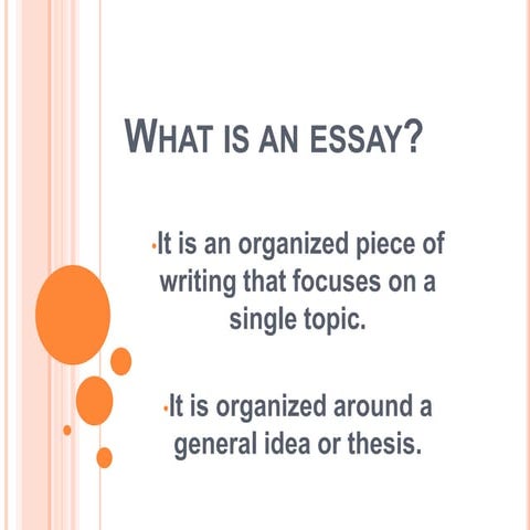 Peel essay writing