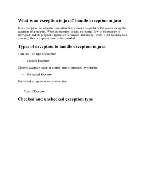 27 Lab Exception Handling To Detect Input String Vs Integer The Gpdf 6988