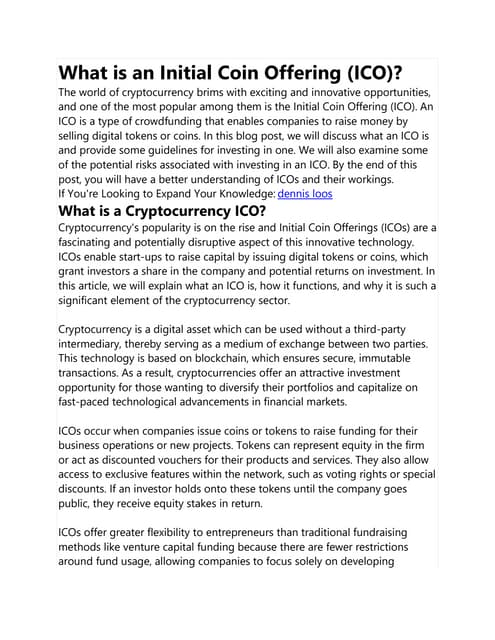 Initial Coin Offerings and their Regulation in the UK.pptx