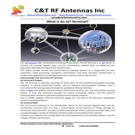 What is an IoT terminal? | PDF