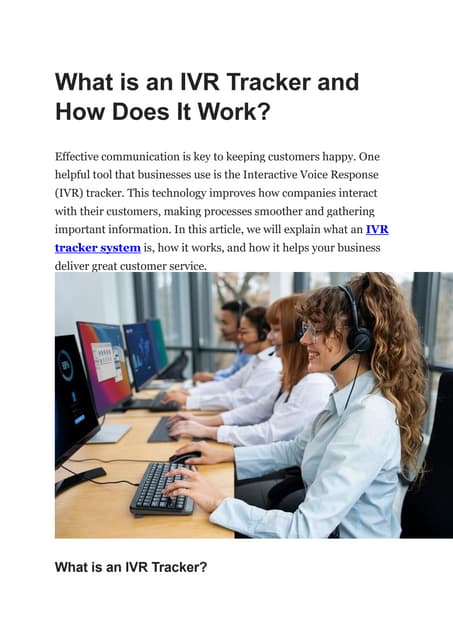 IVR Solutions: Benefits, Uses, and Functionality.pptx