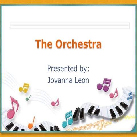 What is an orchestra | PPT