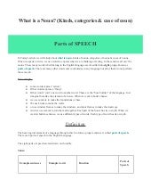 Presentation of nouns | PPT