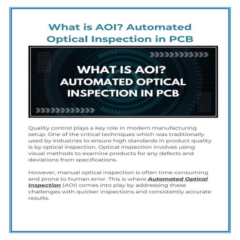 What is AOI ?Automated Optical Inspection in PCB.pdf