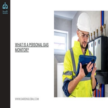 What is a personal gas monitor? Explain in Detail | PDF