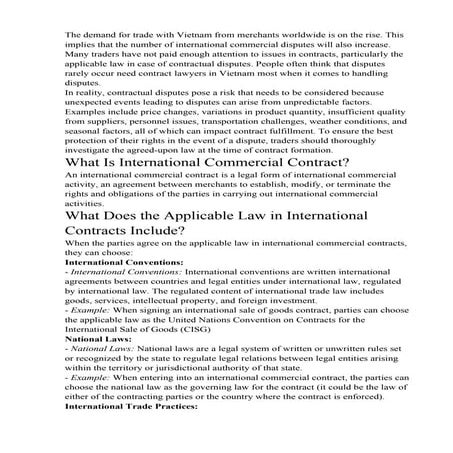 Capability Statement (Dct Law Vietnam) | PDF