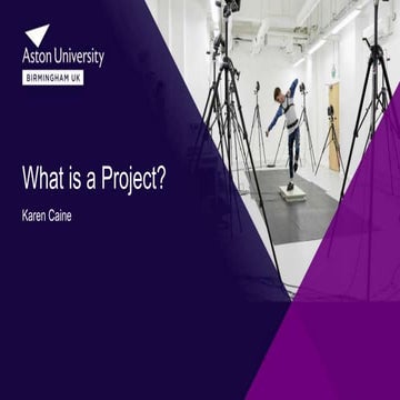 What is a project | PPTX
