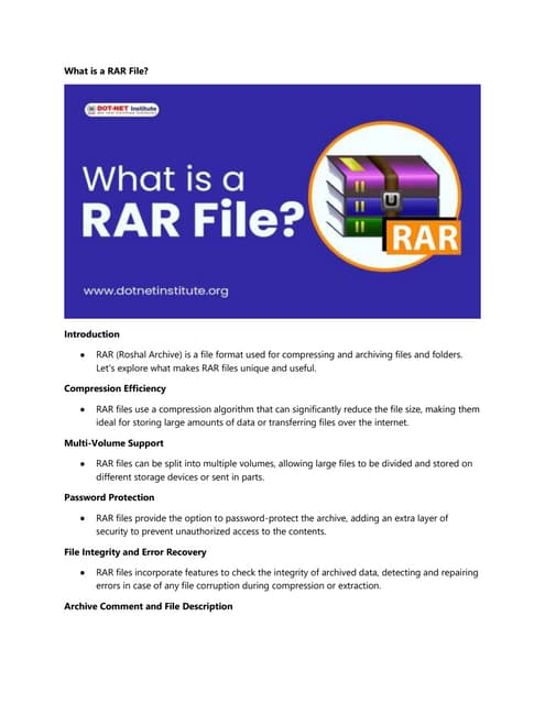 Repair and Extract Corrupted RAR File | PPT