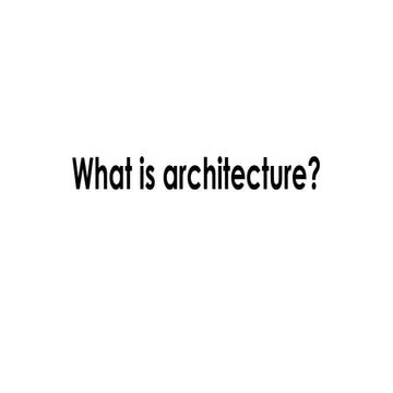What is architecture and interiors in design.pptx