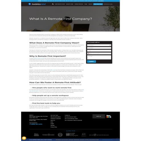 What is a remote first company | PDF | Remote Working | Careers