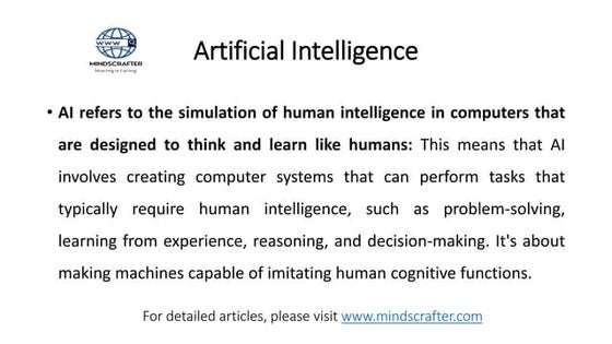 Artificial Intelligence (AI) in Defence.pptx | Internet | Computing