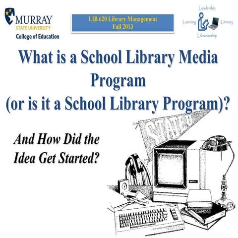What is a school library media center | PPTX