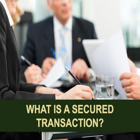 What is a Secured Transaction in Arizona? | PDF