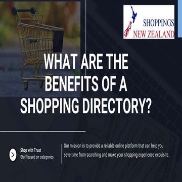What is a Shopping Directory & What are it’s benefits? | PPTX