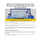 What Is A Test Environment_ An Overview Of Managing Your Test ...