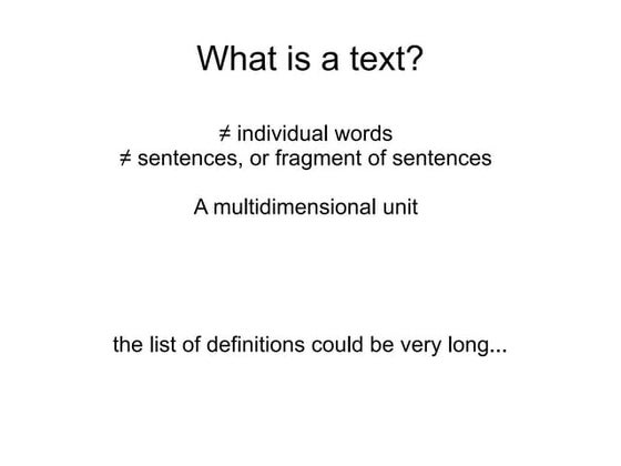 What is co text | PPT