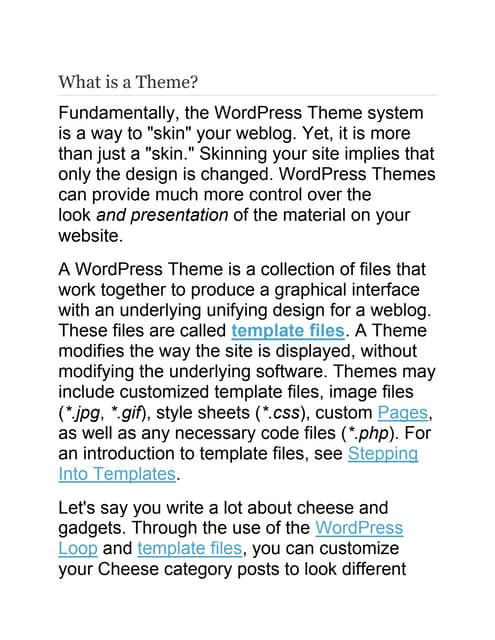 Steps to Create Twenty Fourteen Child Theme | PDF