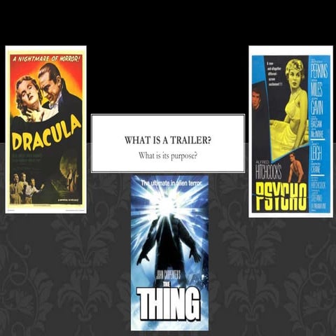 Teaser trailer definition | PPTX