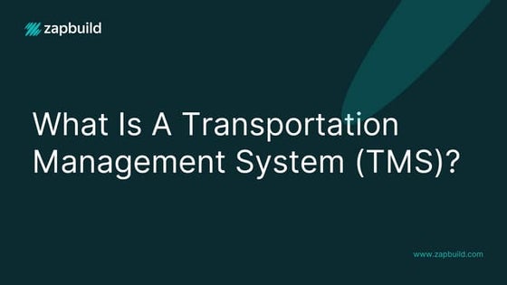 SAP-Transportation-Management -TM Module | PPT