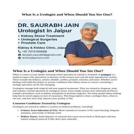 What Is a Urologist and When Should You See One.pdf