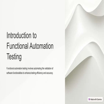 What Is Automation Functional Testing And Its Importance Ppt 4001
